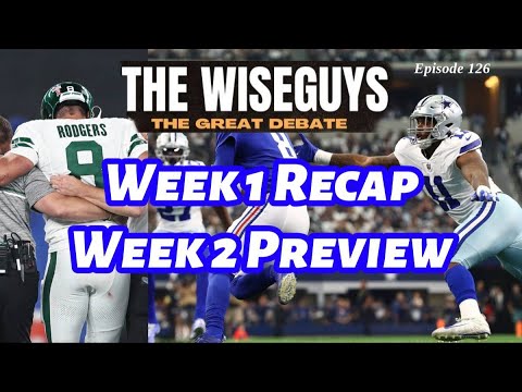 Recap & Preview of NFL Week One and Two - YouTube