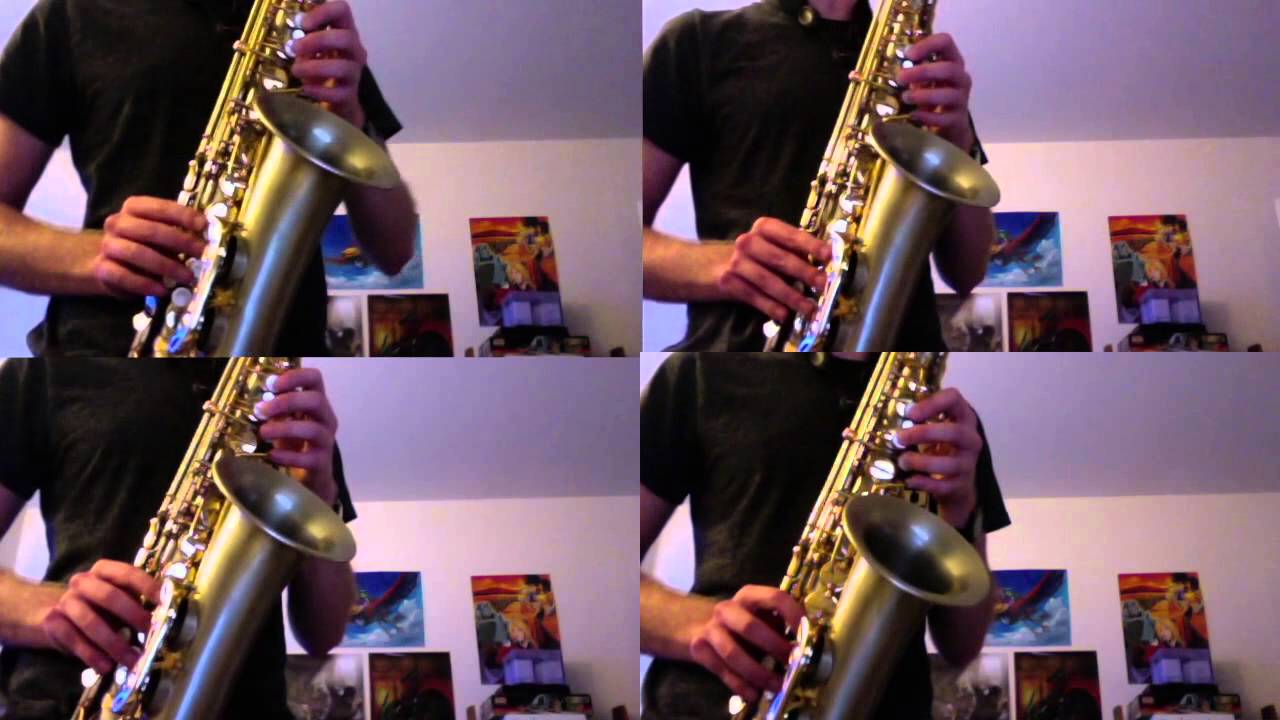 Jiyuu no Tsubasa - Saxophone (Attack on Titan) - YouTube