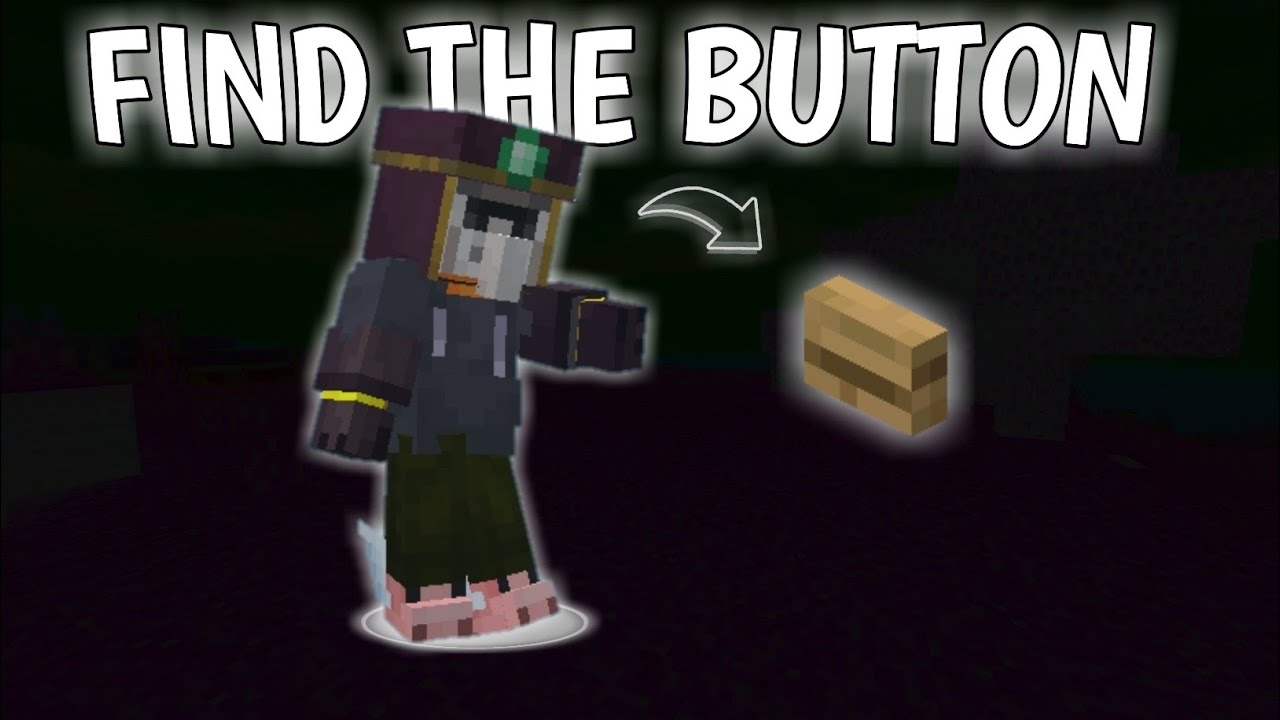 Find The Button In Minecraft | Find The Button Map In MinecraftPe ...