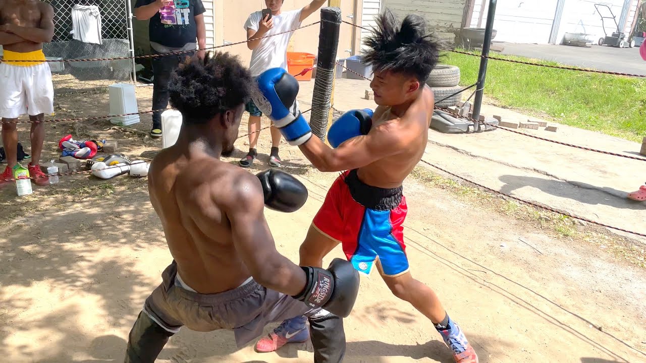 Asian Boxer vs Elite Boxer/Street Boxer BOXING MATCH - YouTube