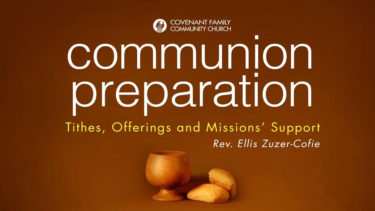 Communion Service (First Service) - YouTube