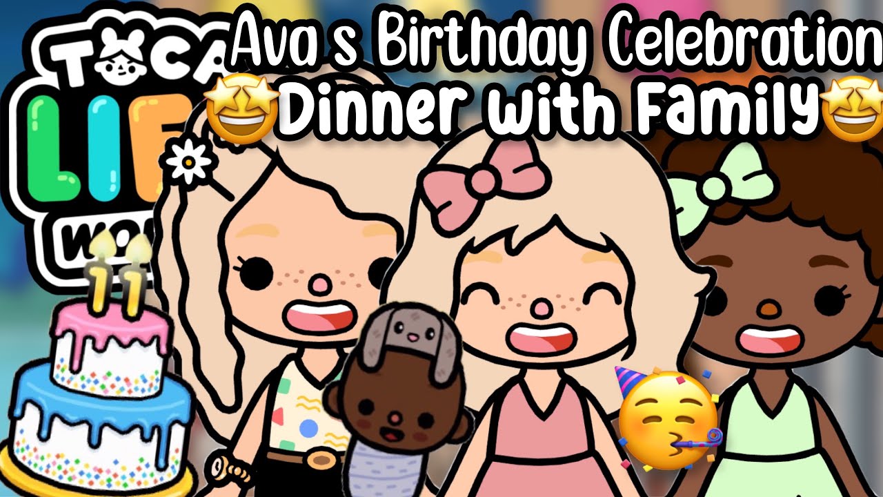 Ava’s Birthday Celebration with Family 🥳🎂💖 | Vlogs with Gaby and Ava ...