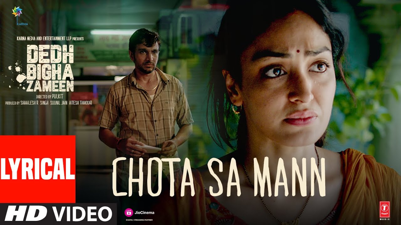 Chota Sa Mann (Lyrical Video) Pratik Gandhi, Khushalii, Raghav ...
