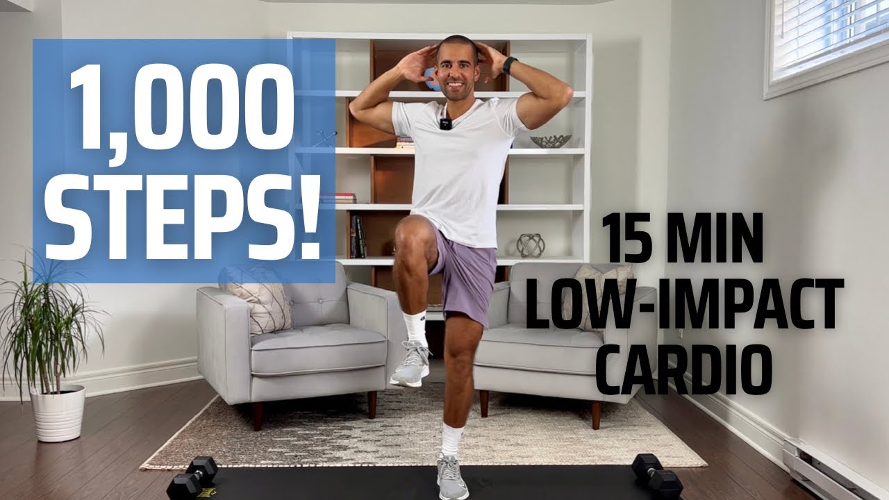 15 Minute Step Workout (no equipment) - YouTube