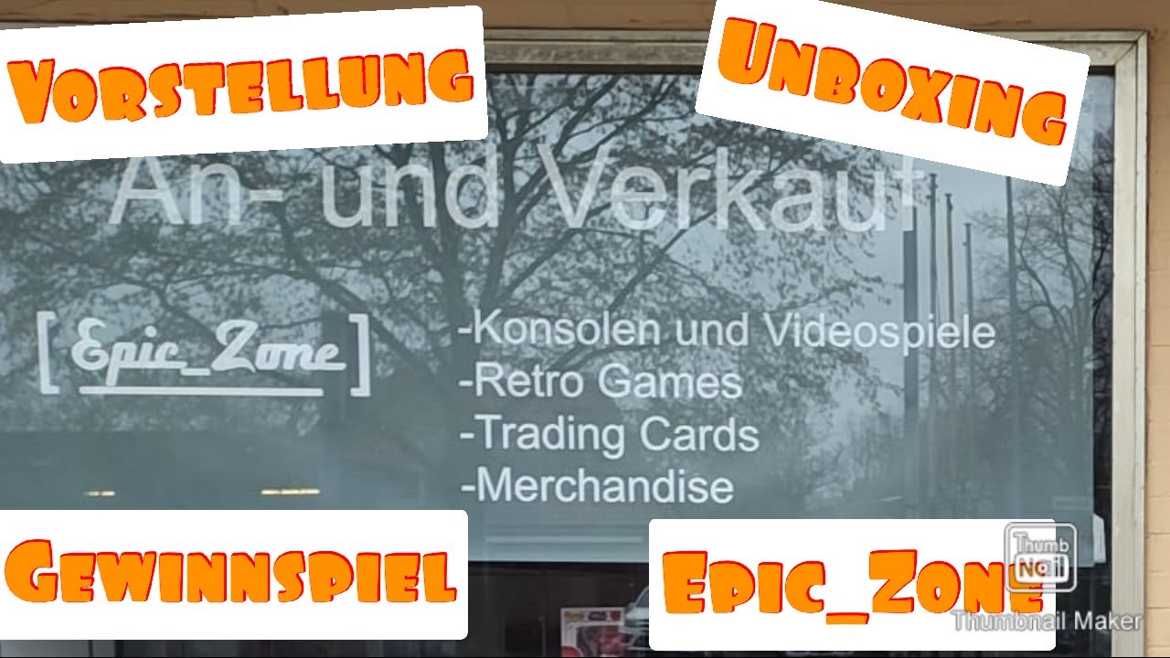 Gewinnspiel ,Ladenvorstellung und Unboxing von Epic_Zone Wilhelmshaven Retro Games zu gewinnen ...
