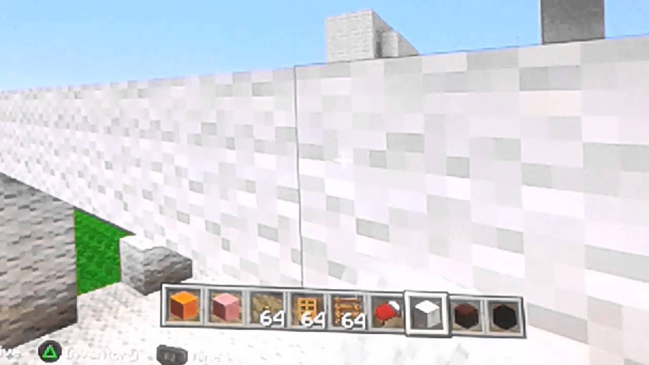 How to make a sheep house on minecraft - YouTube