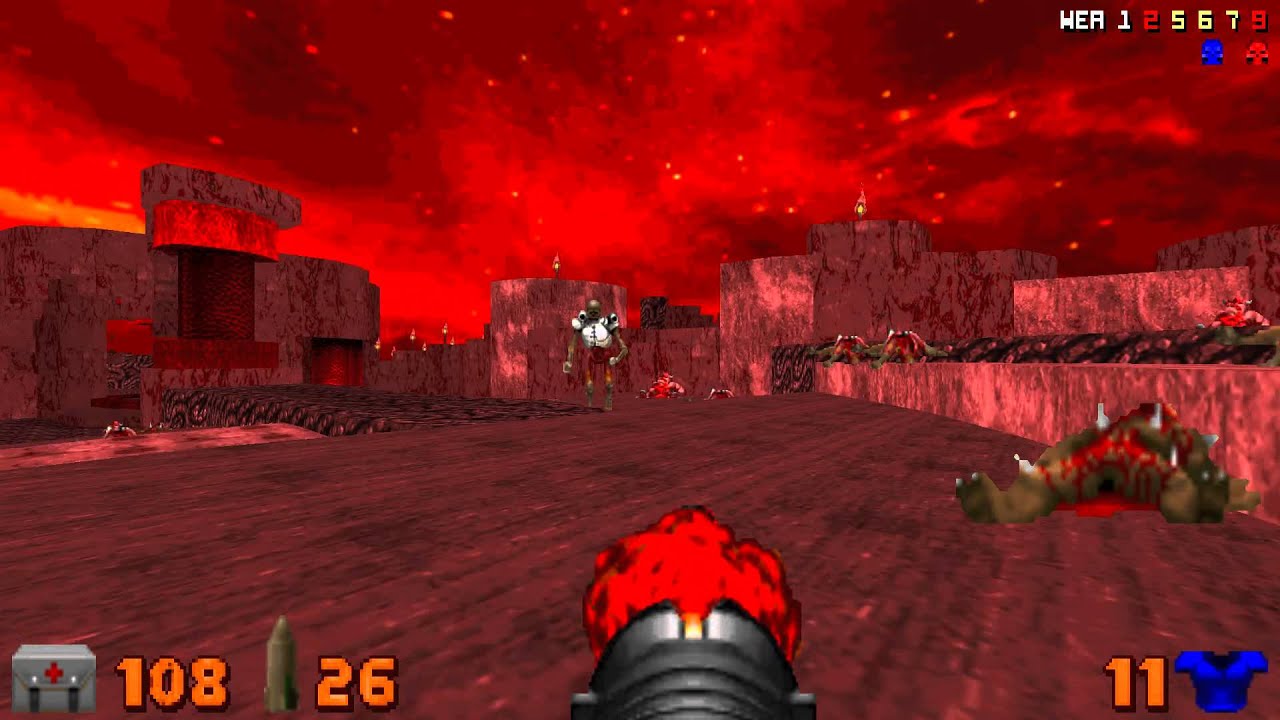 [DOOM 2] Sunlust MAP 18 UV max in 5:46 by Ribbiks - YouTube
