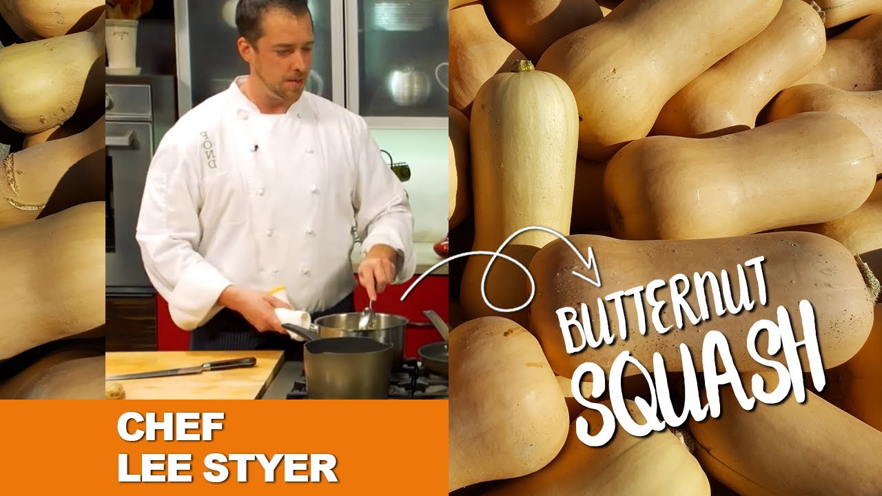 BUTTERNUT SQUASH Soup | Chef Lee Styer | Cooking for Baby & Me - YouTube