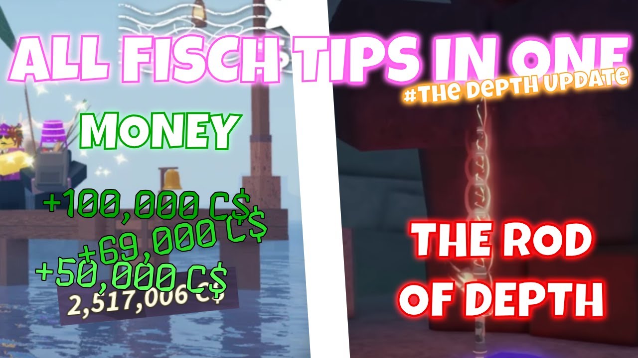 All fisch tips in one video (The Depth Update).... - YouTube