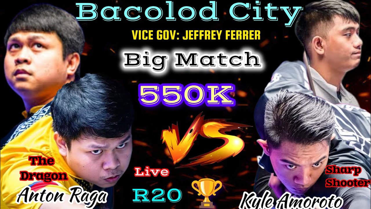 Anton Raga "The Dragon" 🆚 Kyle Amoroto "Sharp Shooter".. R20...550k ...