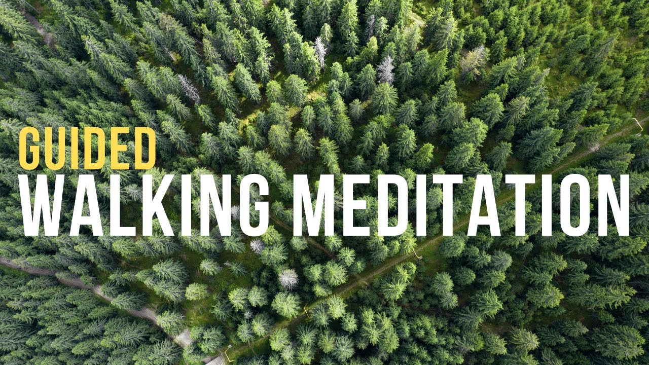 Guided Walking Meditation| 12 minutes| Mindful walking with Awareness ...