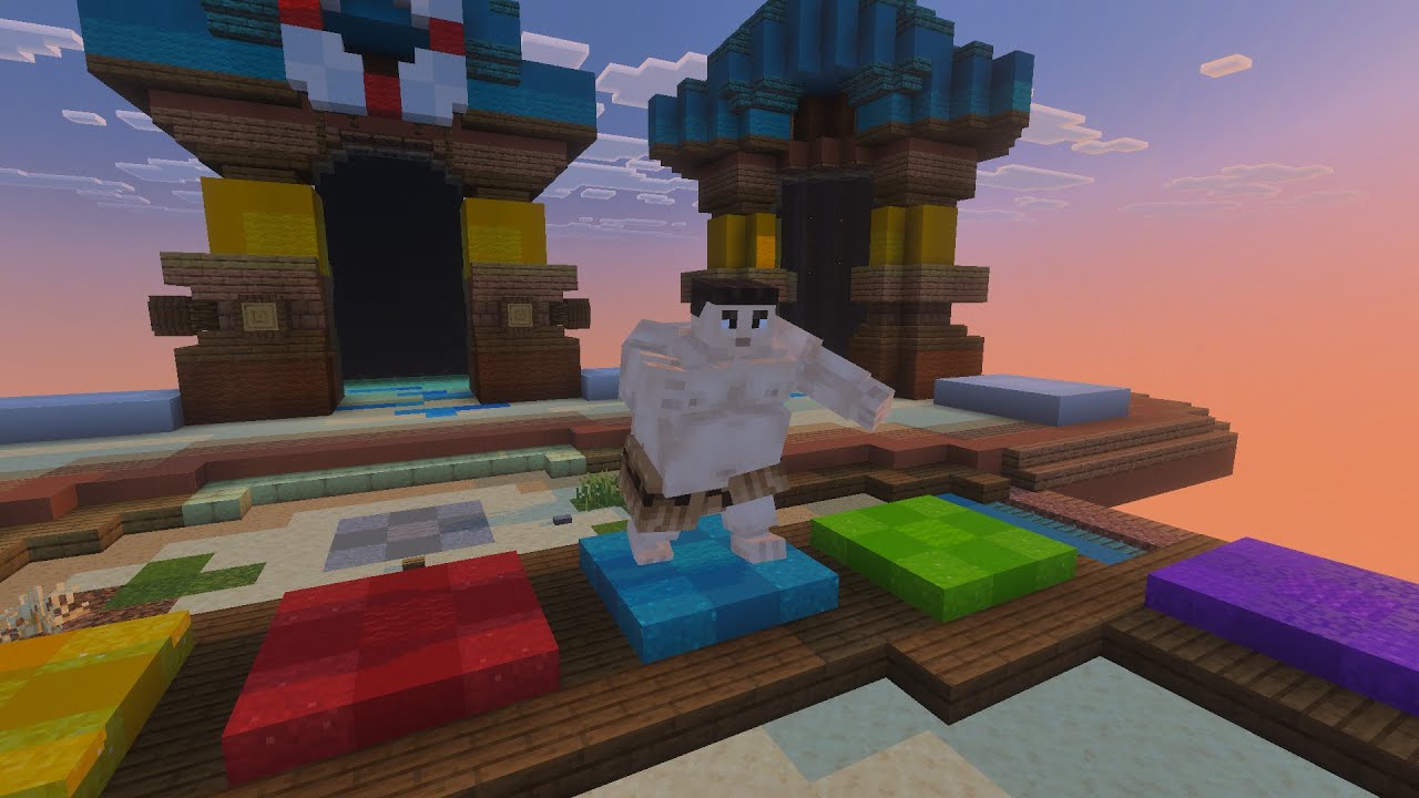 Minecraft Bedrock Edition: Sumo Minigame - YouTube