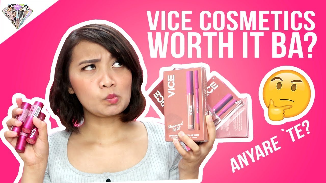 HONEST THOUGHTS About Vice Cosmetics by VICE GANDA | Worth it ba? - YouTube