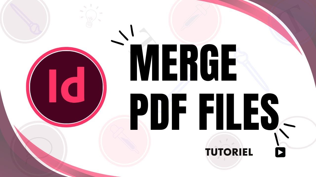 How to merge PDF files in InDesign - YouTube