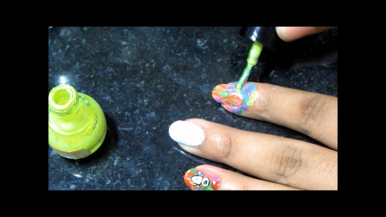 Disney Holi Smoosh Art - YouTube