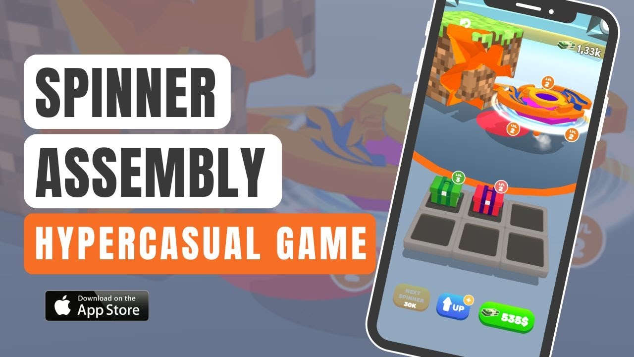 Spinner Assembly 🕸🦔🐚 Gameplay, iOS, Best Mobile Games - YouTube