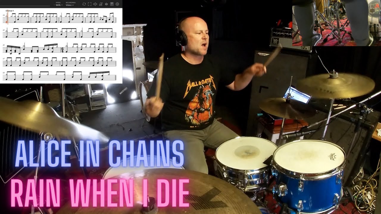 Alice In Chains - 'Rain When I Die' | Drum Cover by Andrew Rooney Drums ...