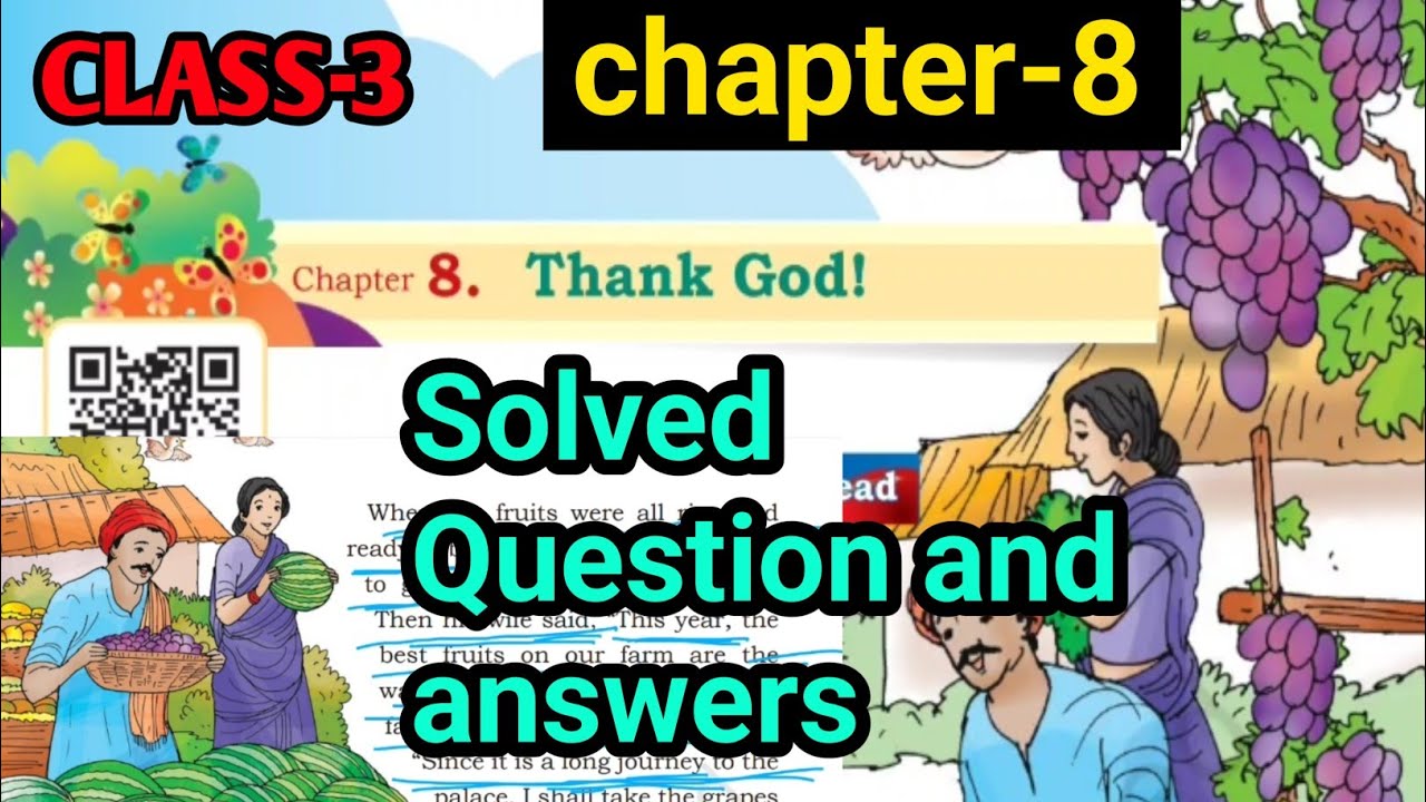 Chapter-8 Thank God, Solved Question and answers in easy way/class-3 # ...