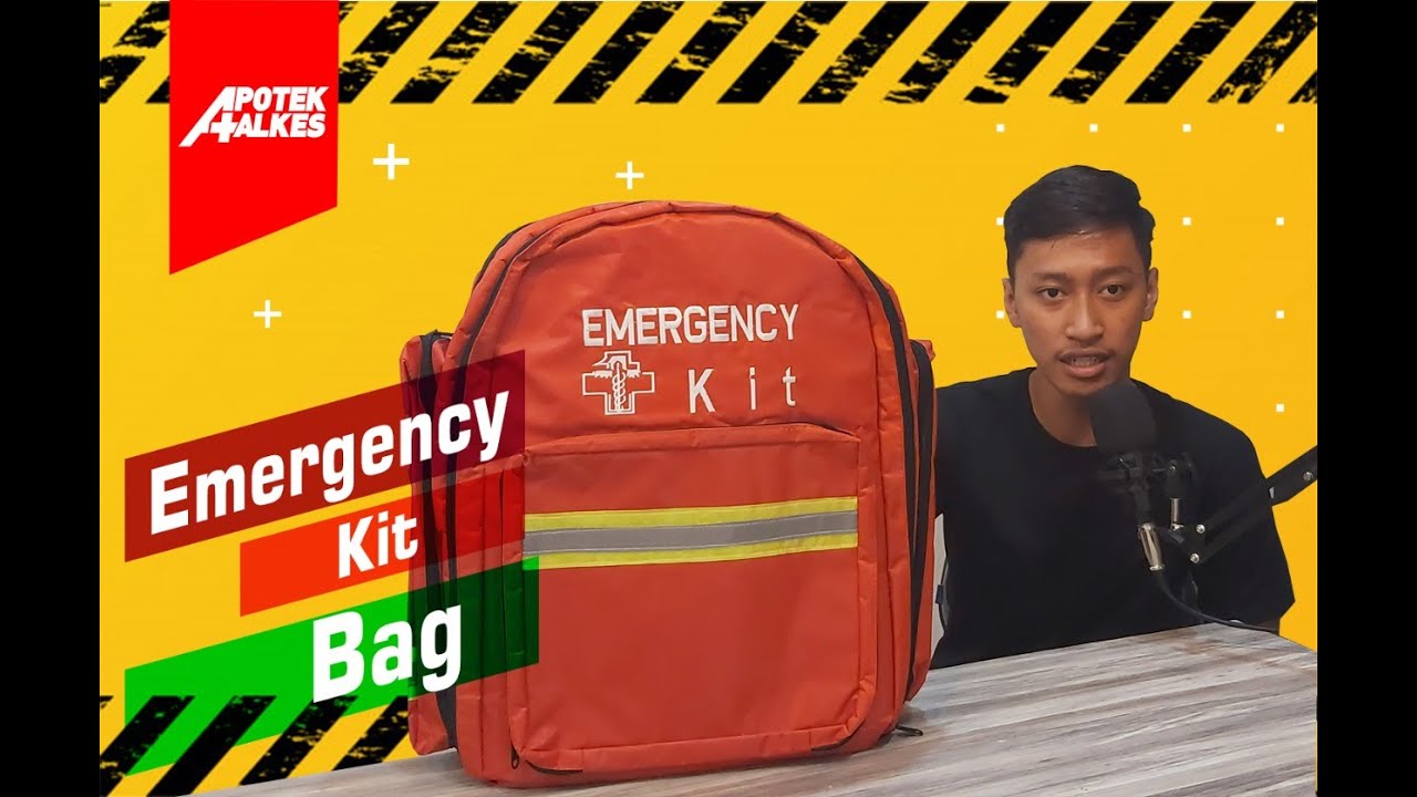 EMERGENCY KIT BAG, ransel untuk petugas medis - YouTube