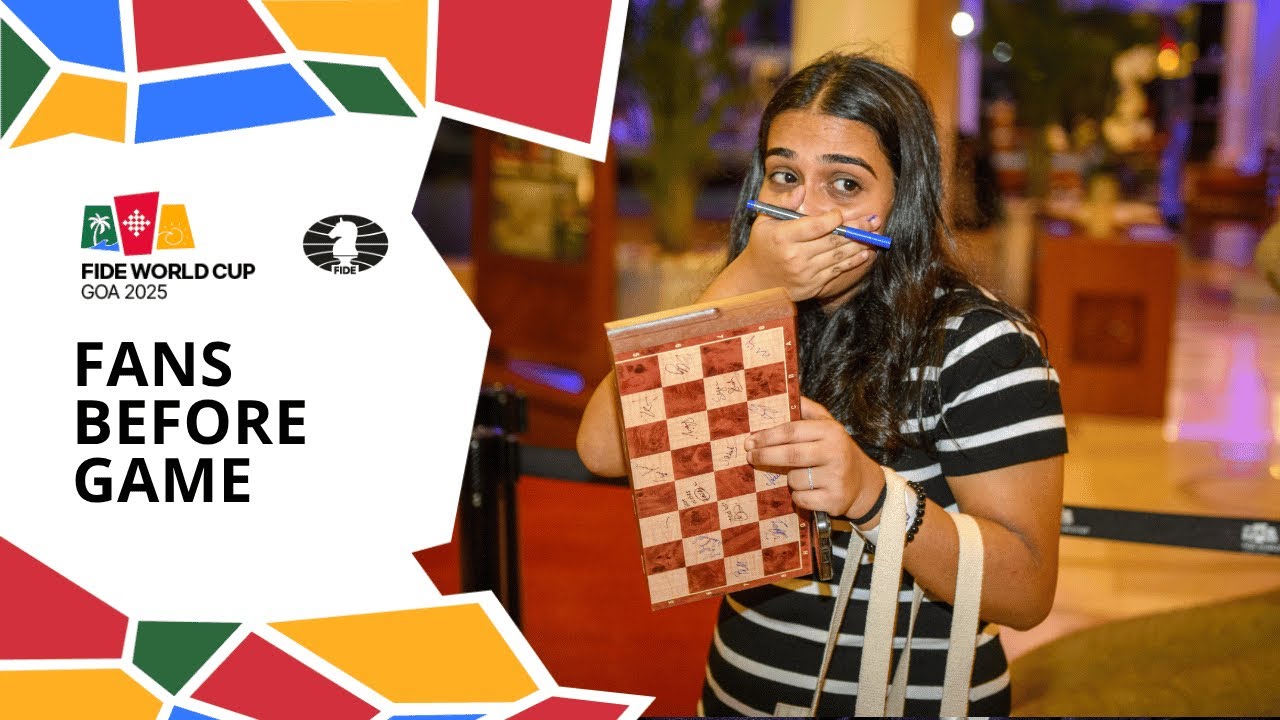 Fans before game | FIDE World Cup 2025 - YouTube