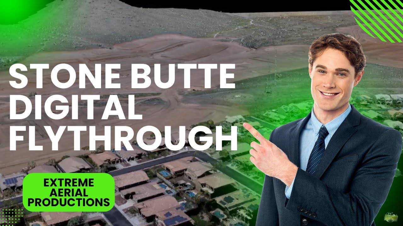 Stone Butte Digital Flythrough | Extreme Aerial Productions - YouTube
