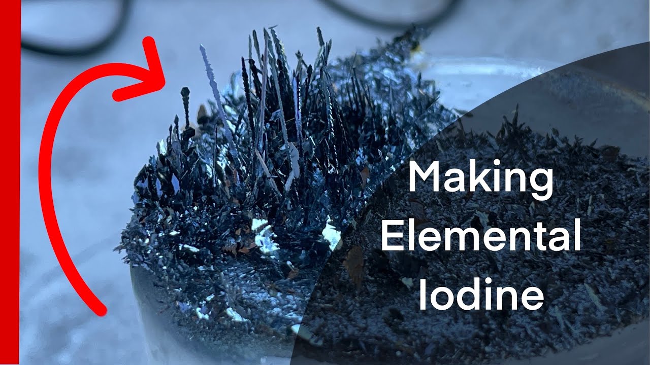 Making and Purifying Elemental Iodine - YouTube