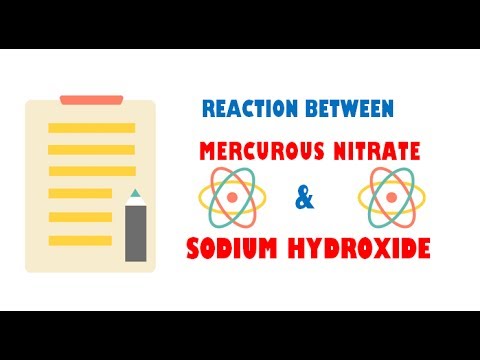 Mercurous Nitrate and Sodium Hydroxide - YouTube