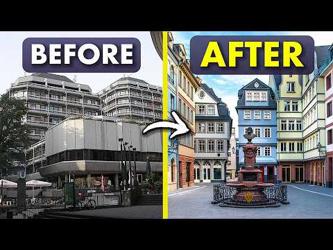 Frankfurt Rebuilt Its Medieval City And It’s MAGNIFICENT