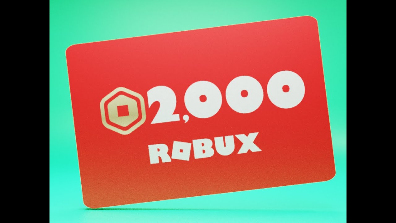 2000 Robux Çekilişi 🤑 - YouTube