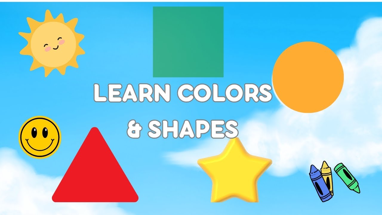 Learn Colors and Shapes for Kids | Fun Educational Video. - YouTube