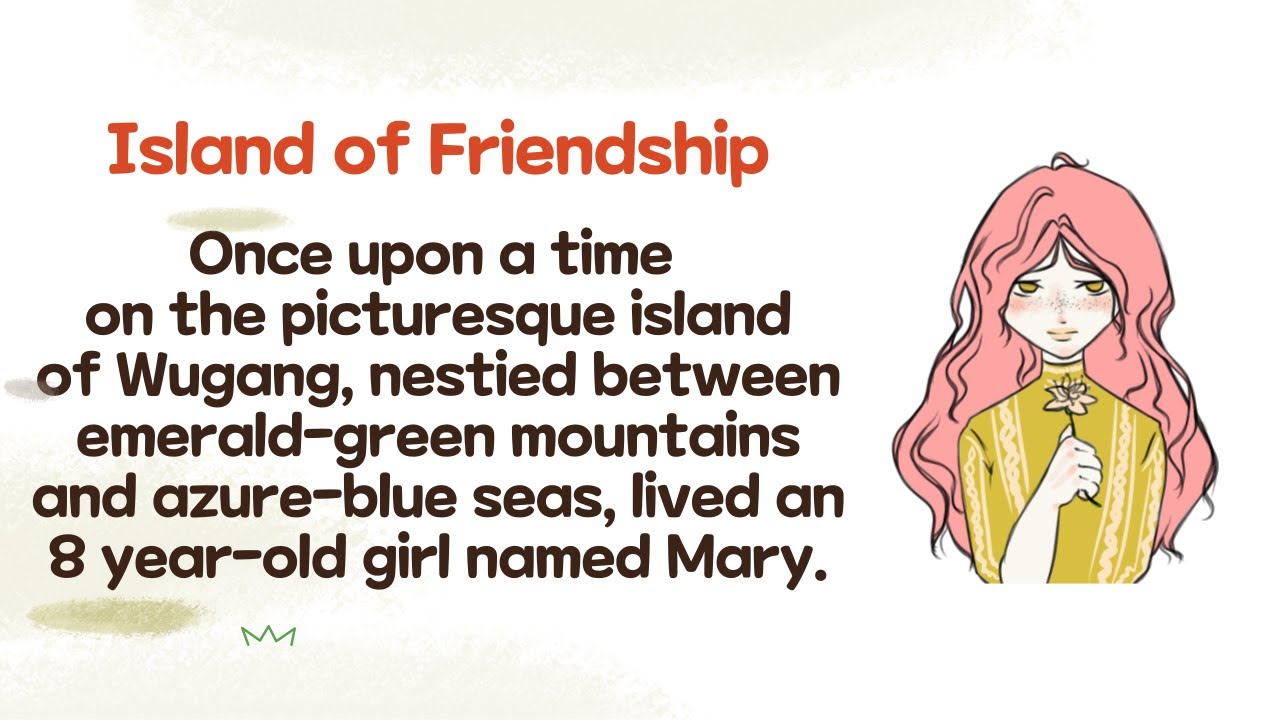 이야기를 통해 배우는 영어/스토리 레벨2/초보자를 위한 듣기연습"Island Of Friendship" - YouTube