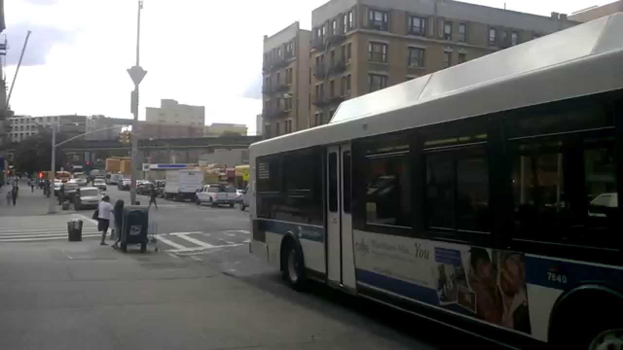MTA ORION VII BUS 7540 NEAR INTERVALE AVE BRONX NY ON THE BX6 - YouTube