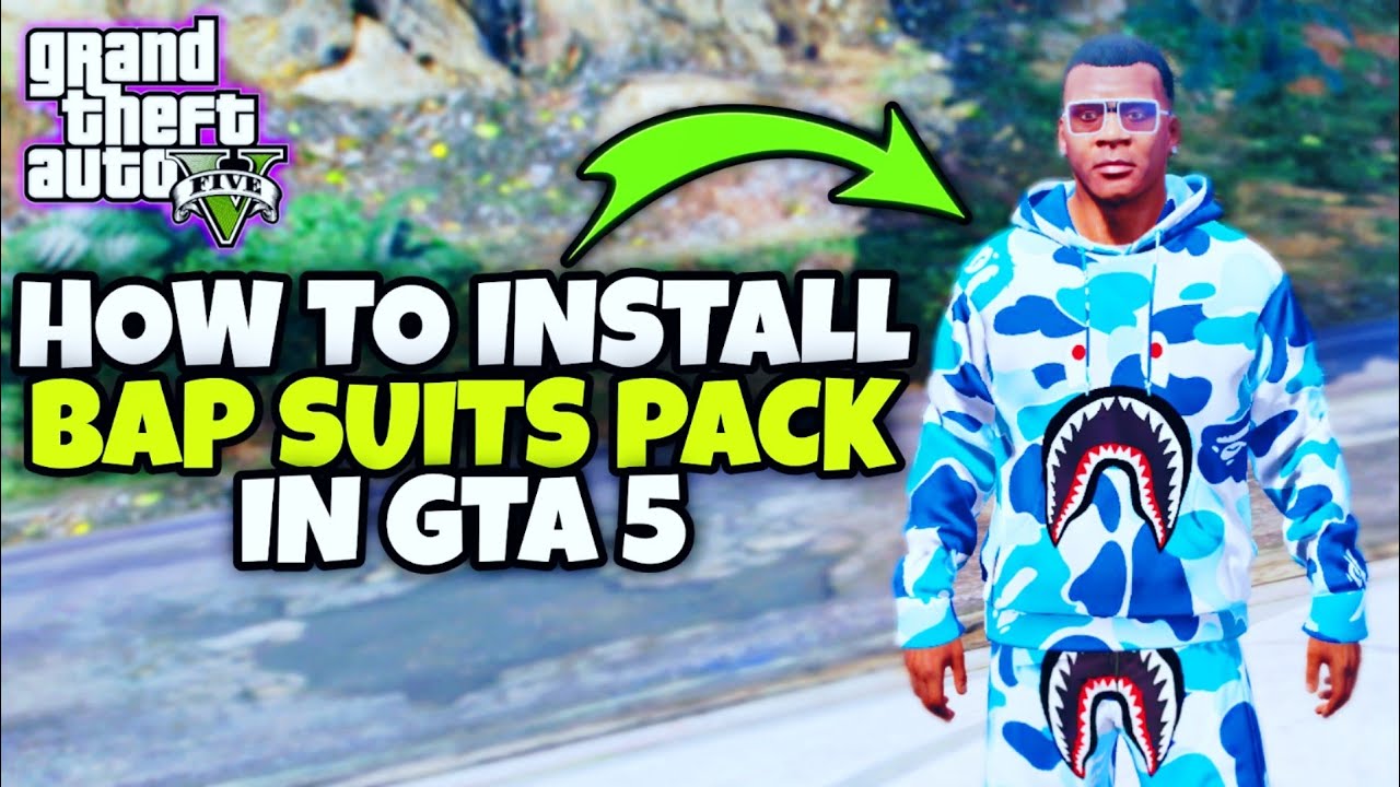 How To Install BAPE SUIT In GTA 5 | DIGITAL GAREEB - YouTube