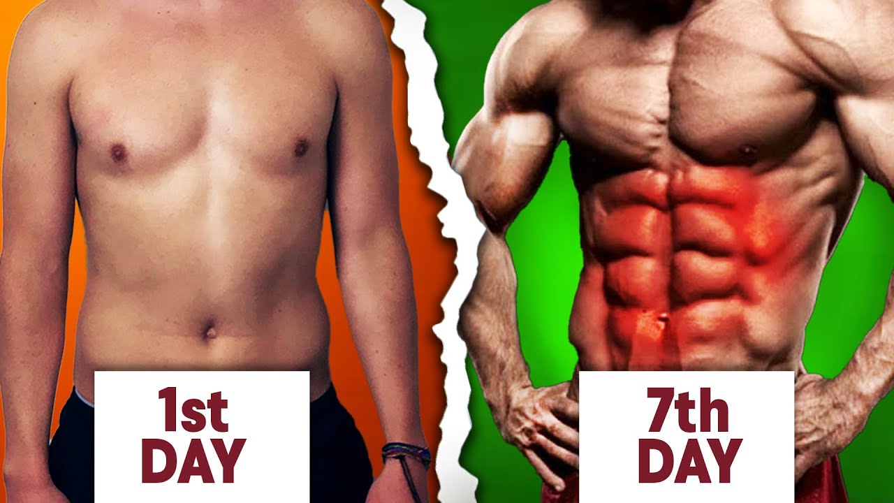 How To Get 8 Pack Abs Workout At Home In 7 Days | 8 Pack Abs Challenge ...