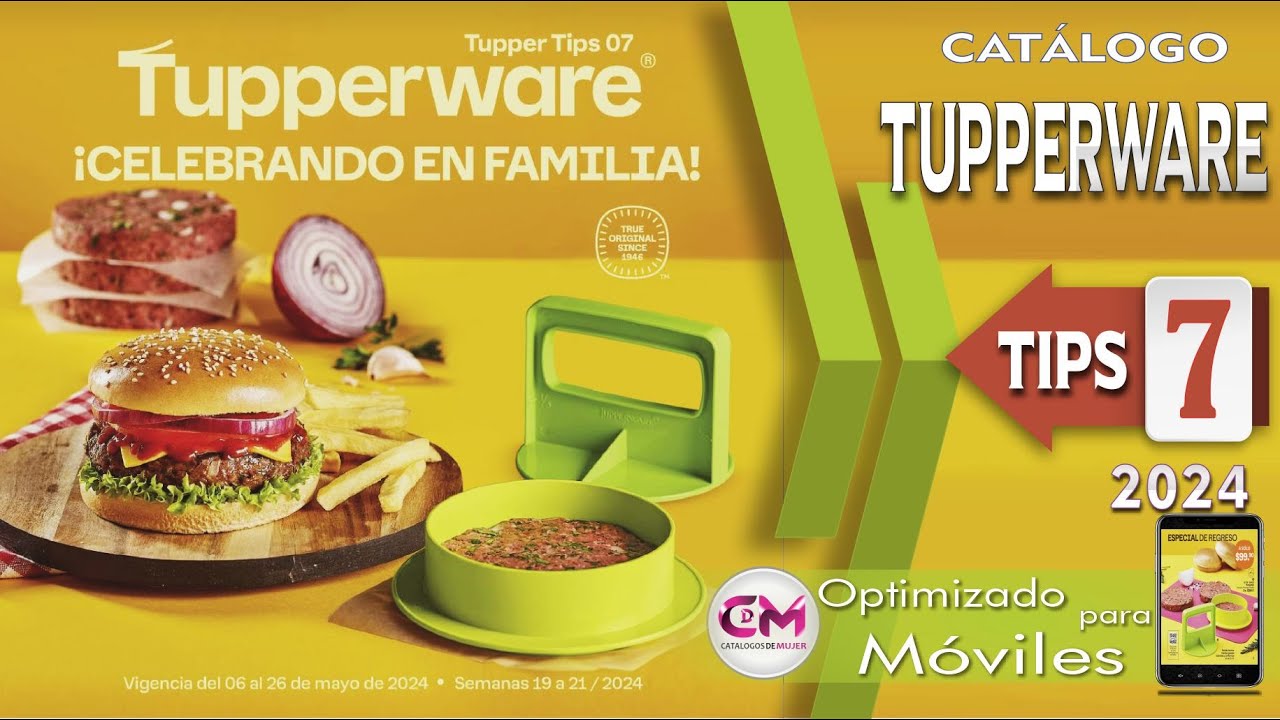 TUPPERWARE TIPS 7 2024 CATALOGO TUPPERWARE - YouTube