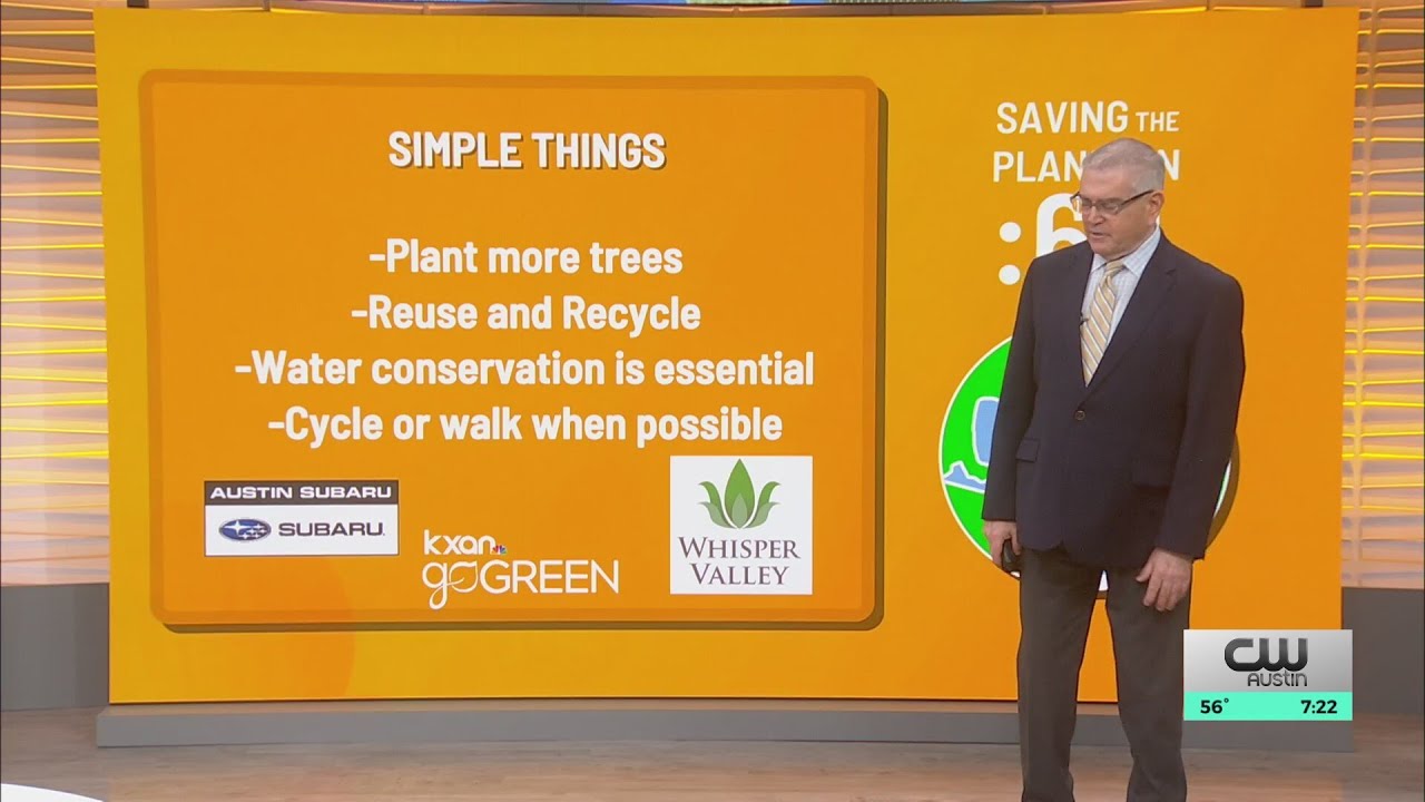 Simple things to do to go green - YouTube