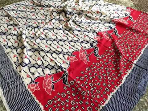 batik hand print - YouTube