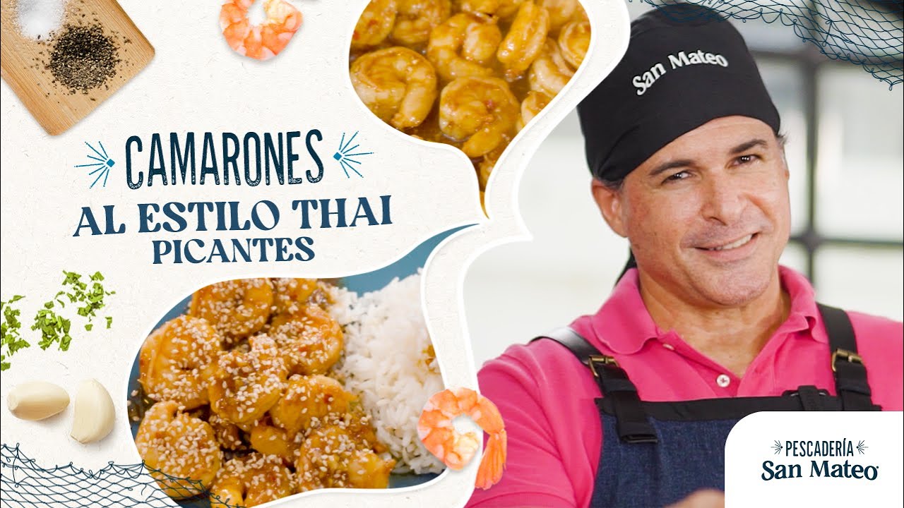 RECETA FRESCA - Camarones Thai con Roberto Begué - YouTube