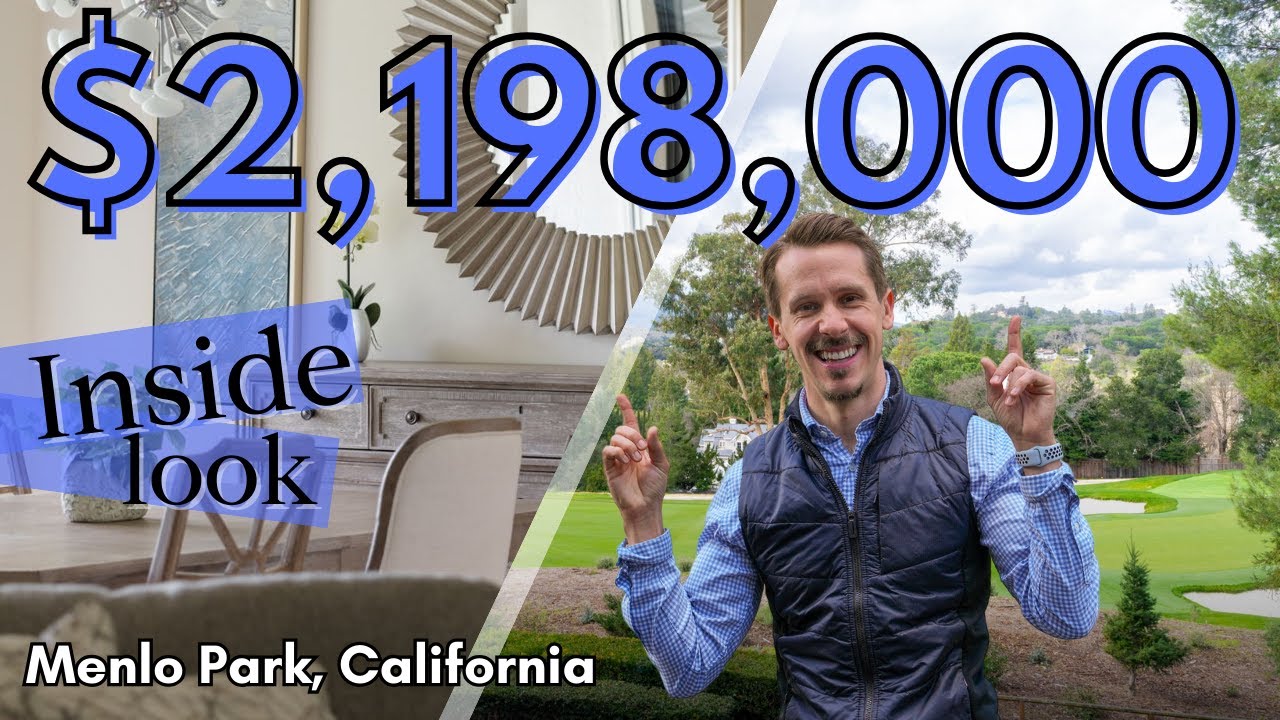 Inside Look $2,198,000 Menlo Park Penthouse with INCREDIBLE Golf Course ...