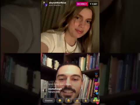 Aleyna tilki canli yayin Instagram konu arkeoloji