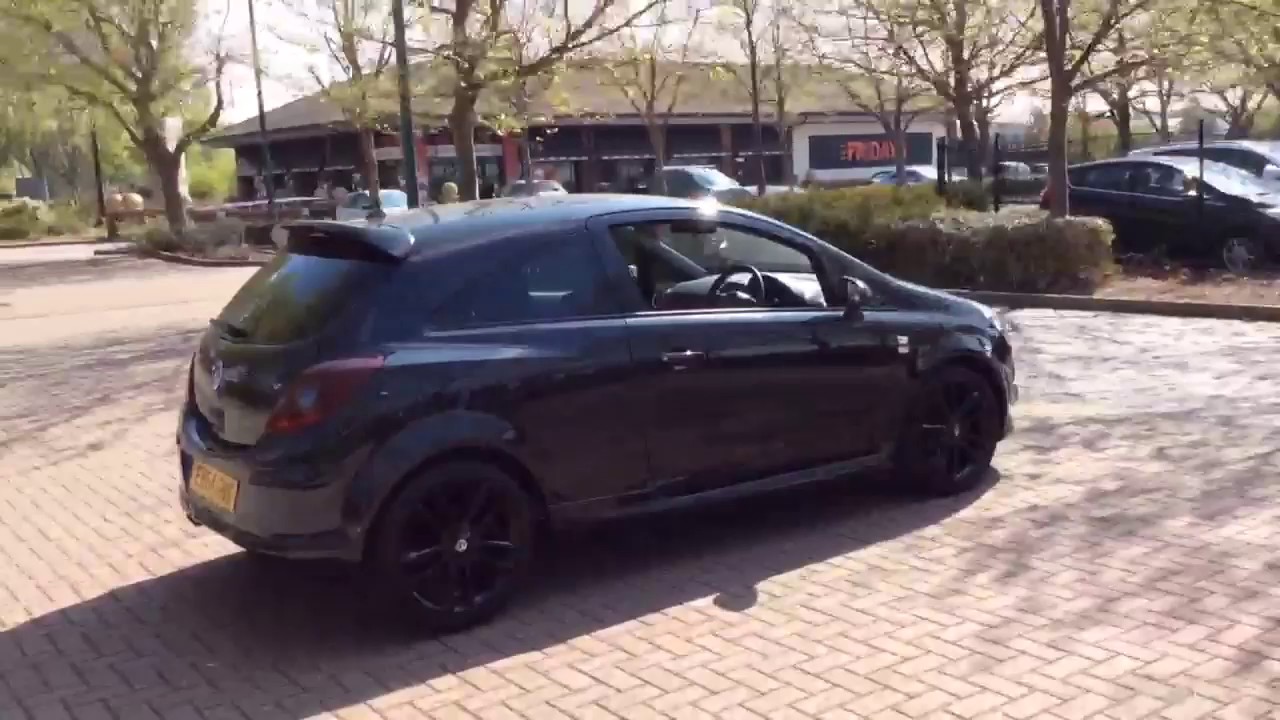 VAUXHALL CORSA LIMITED EDITION BLACK 2014 - YouTube
