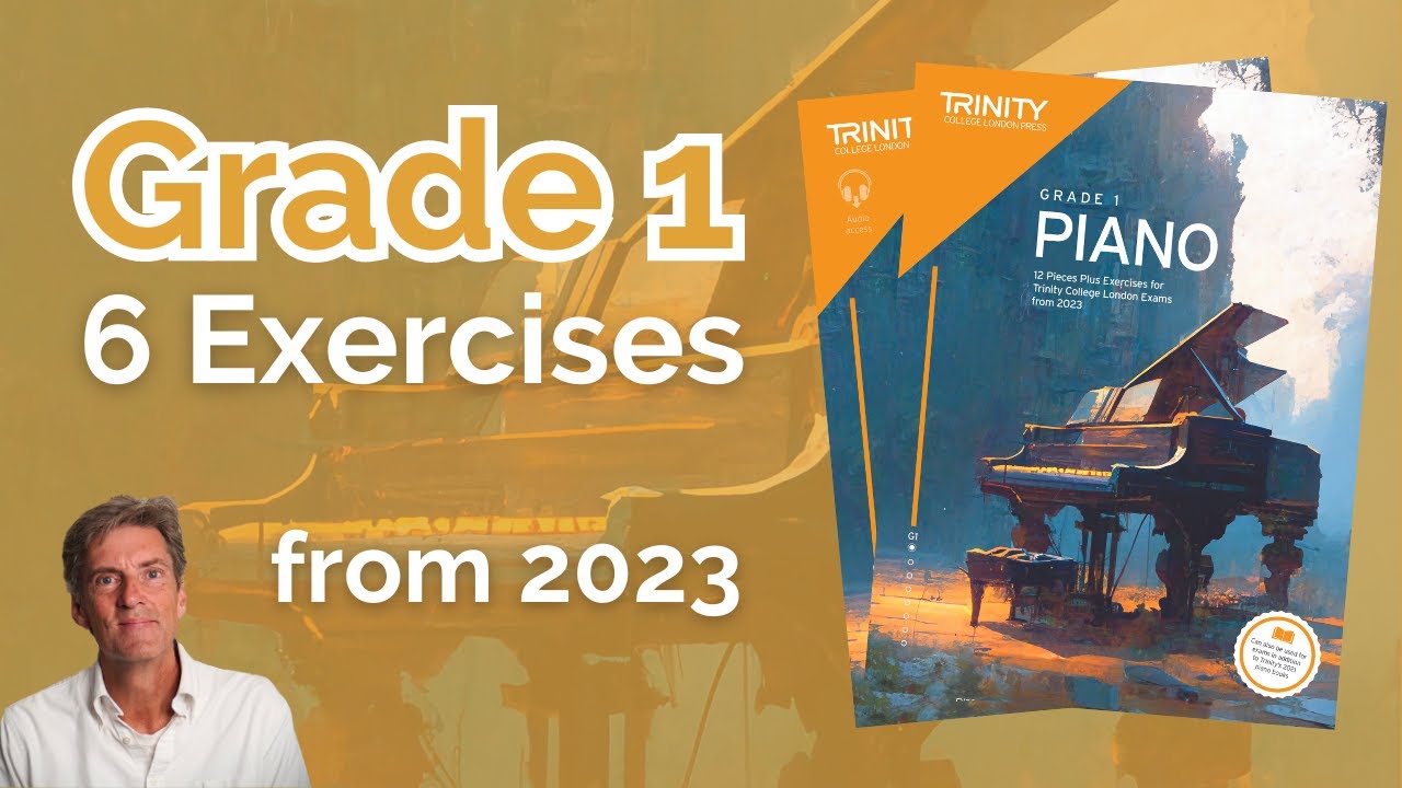 Trinity Grade 1 Piano (from 2023): 6 Exercises - YouTube