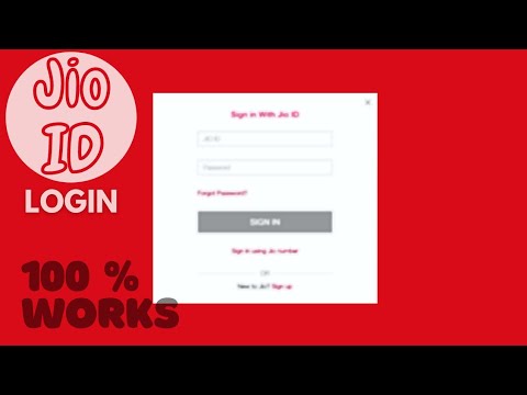 How to create Jio ID and password | Android TV | ENGLISH - YouTube