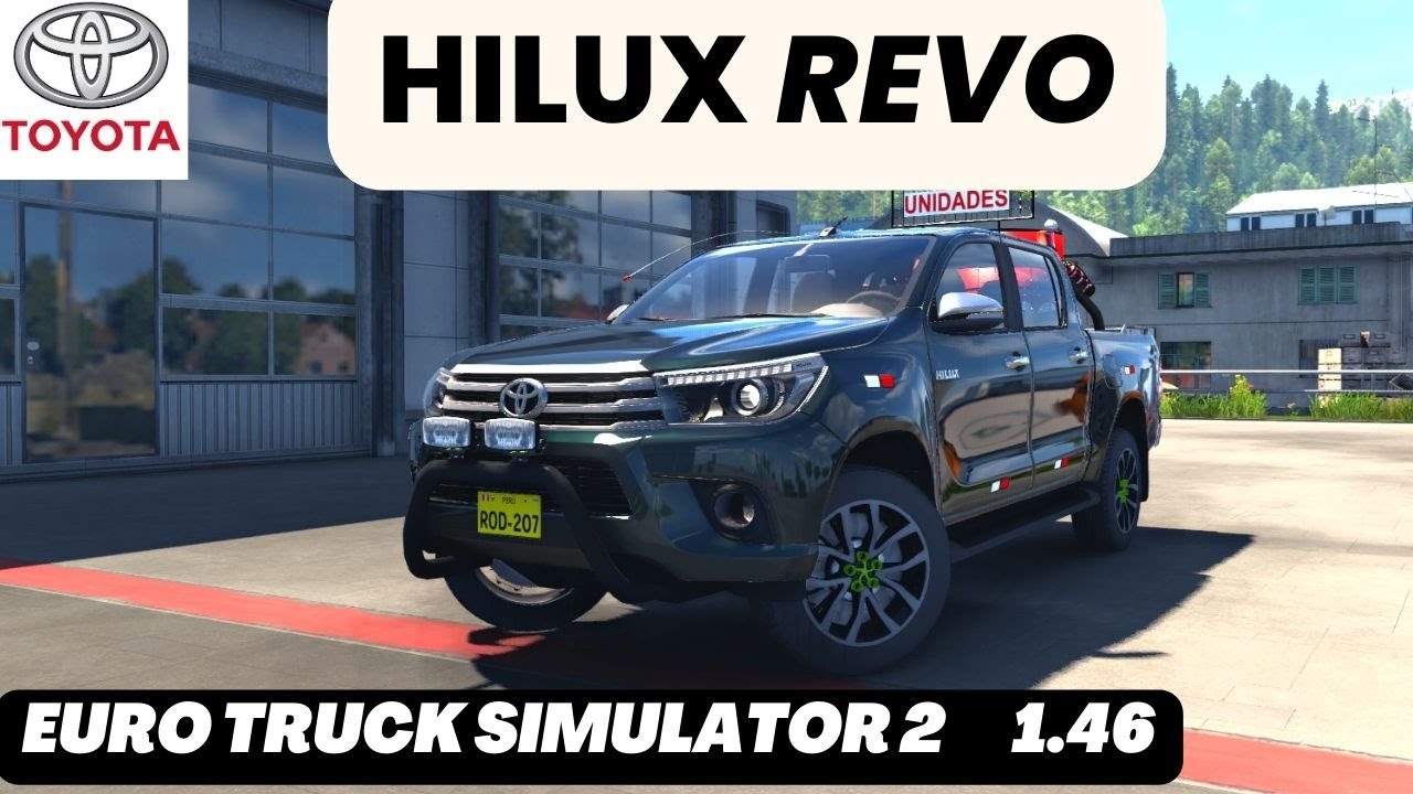 ETS2 1 46 Toyota HILUX REVO 2022 Mod Car Mod Gameplay YouTube