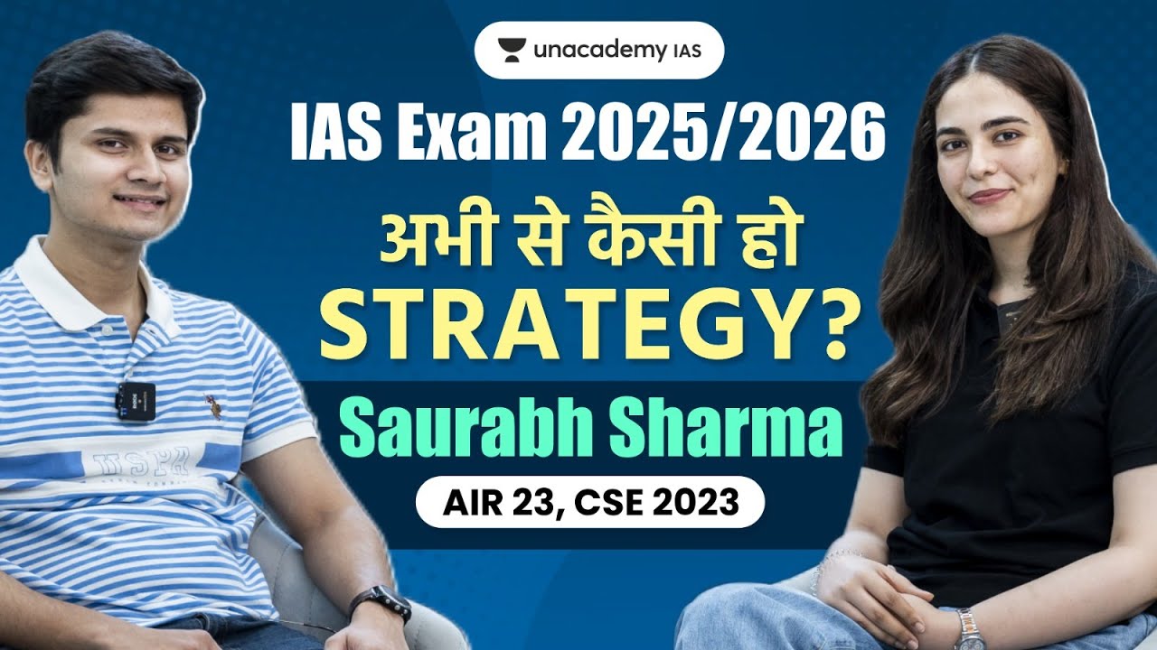 Topper's Talk With Saurabh Sharma UPSC AIR 23 I UPSC Tips I IAS Topper ...