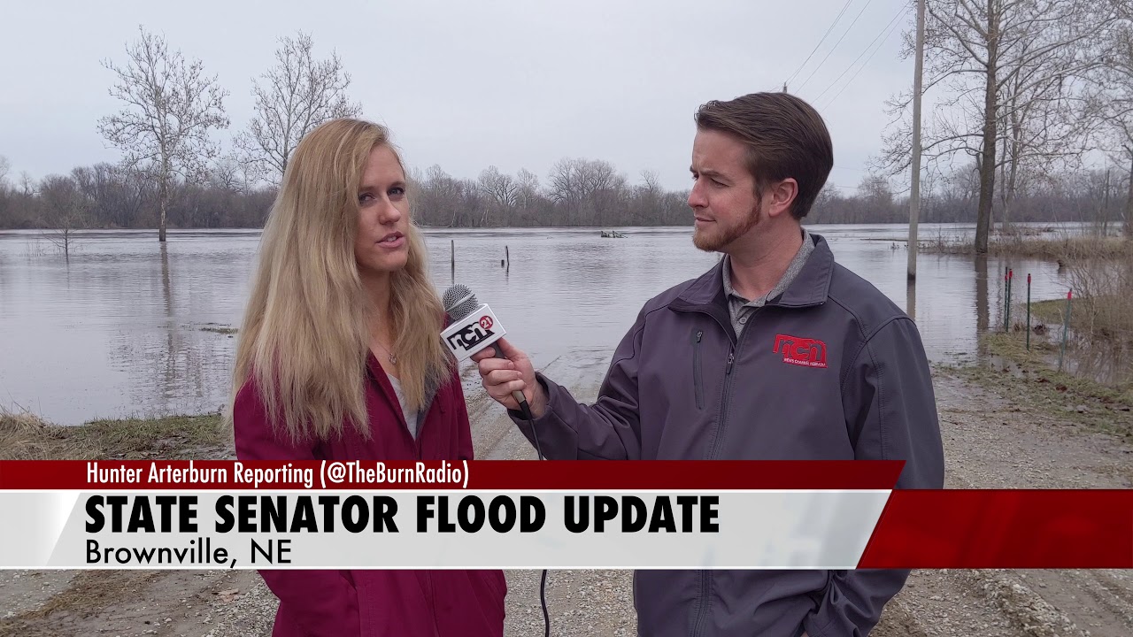 State Senator Julie Slama Updates Southeast Nebraska Flooding - YouTube