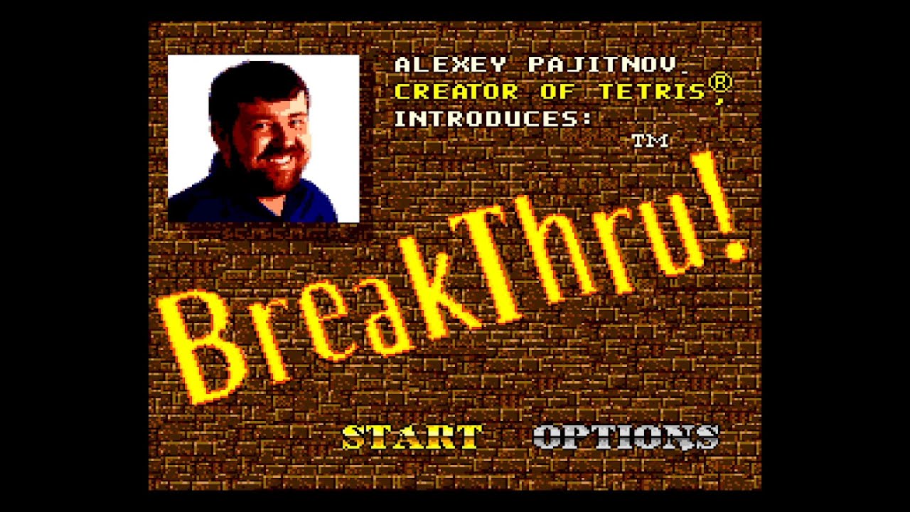 SNES BreakThru! gameplay overview (no commentary) - YouTube