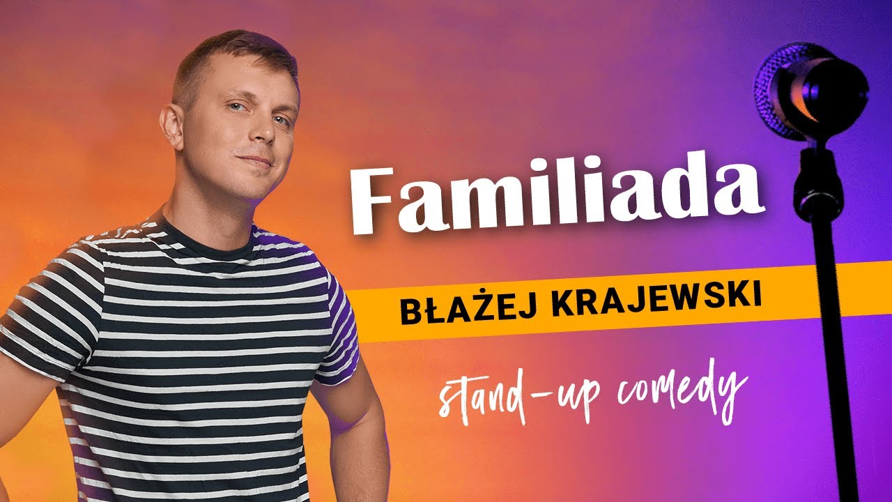 BŁAŻEJ KRAJEWSKI - Familiada | stand-up - YouTube