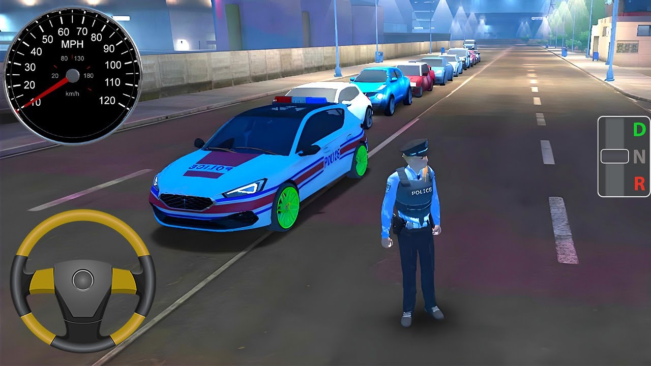 Night Extreme Police Car Simulator – Petrol Thief Escape Chase ...
