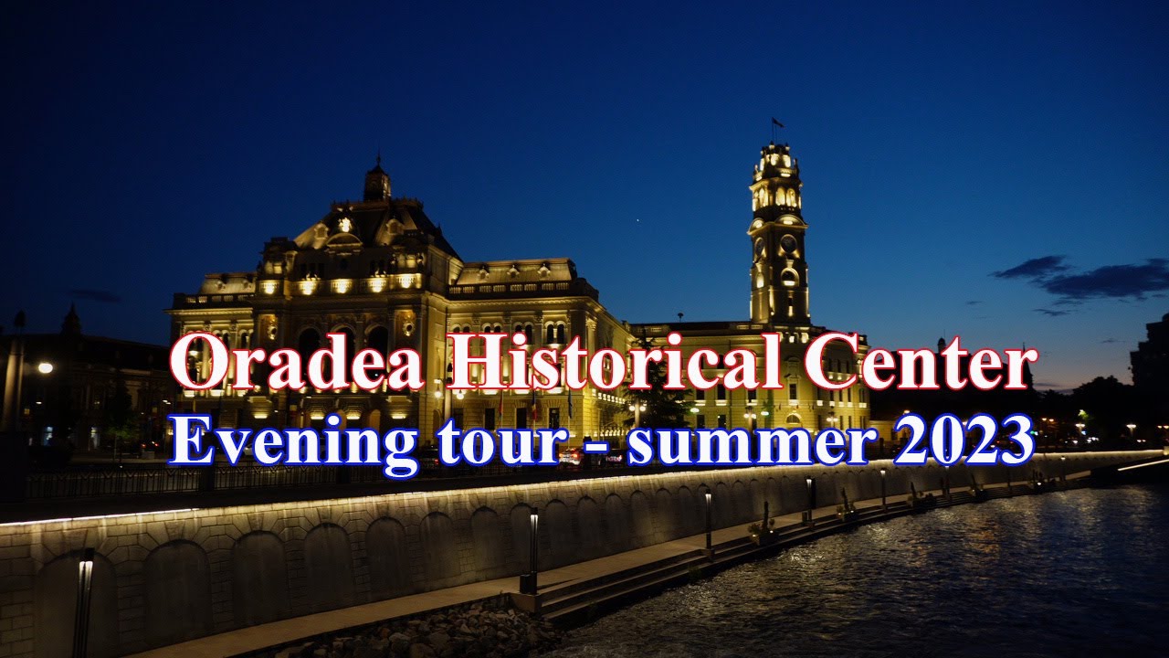 Oradea Centrul Istoric seara - YouTube